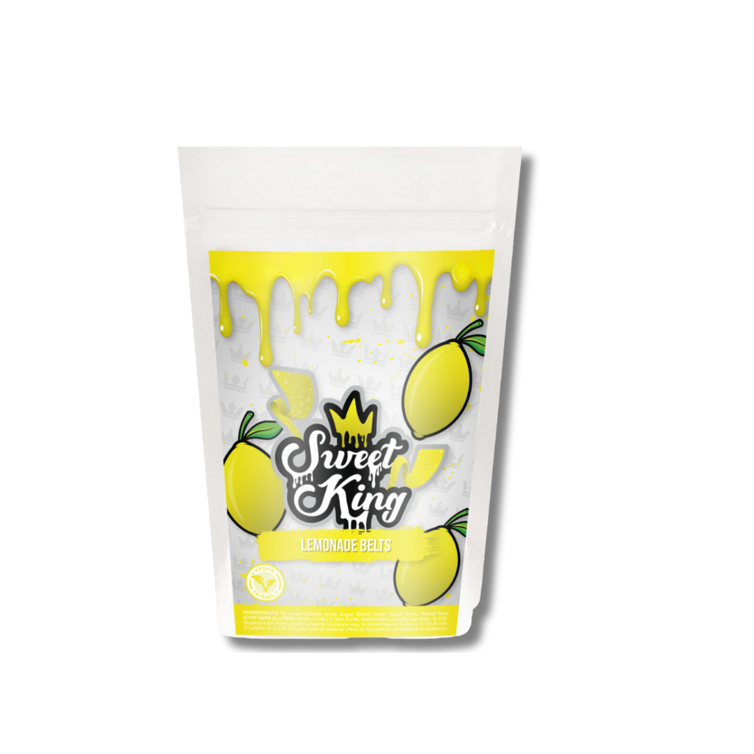 SWEET KING Lemonade Candy Belts 100gr Bag – Sweet King Co