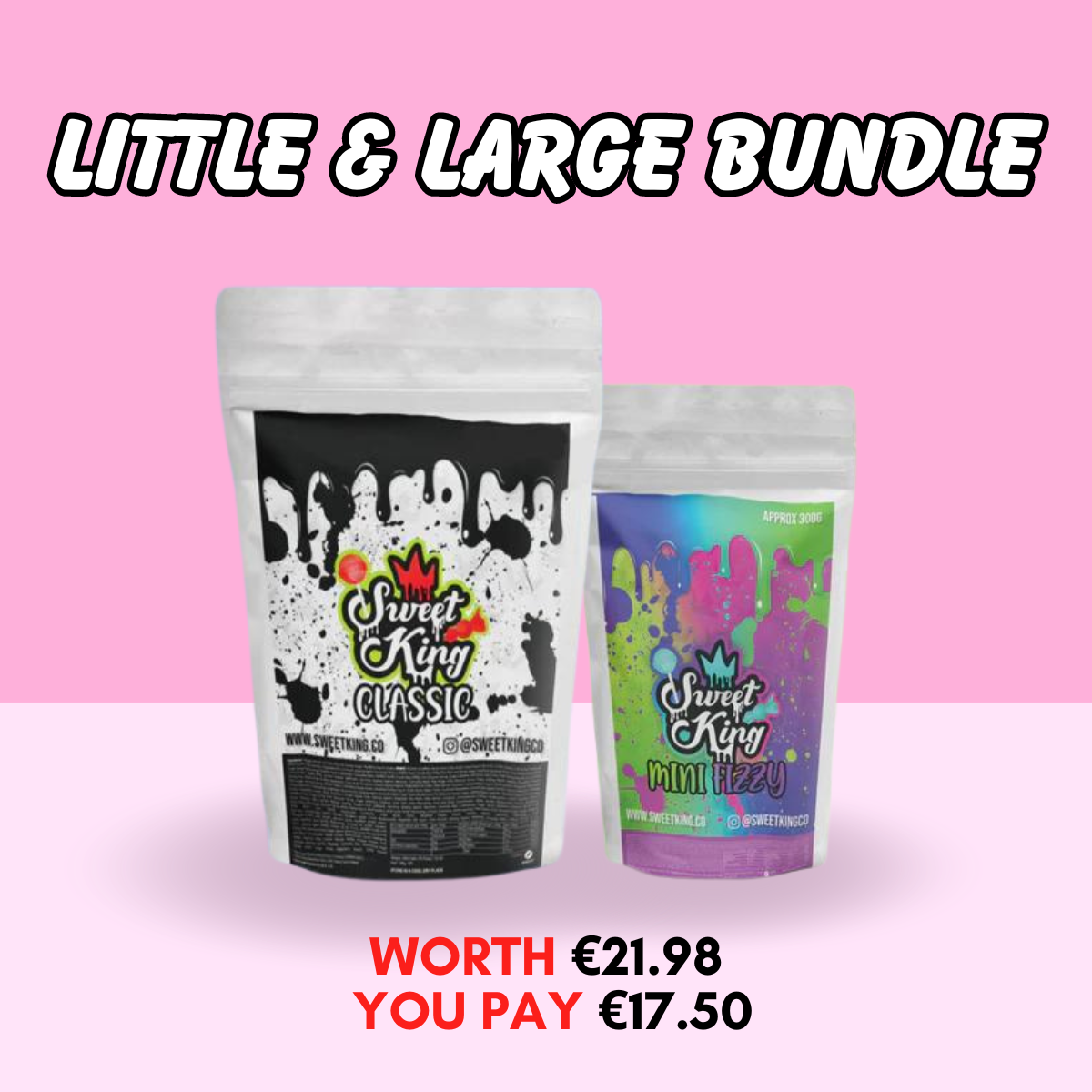 Little & Large Candy Bundle From SWEET KING – Sweet King Co