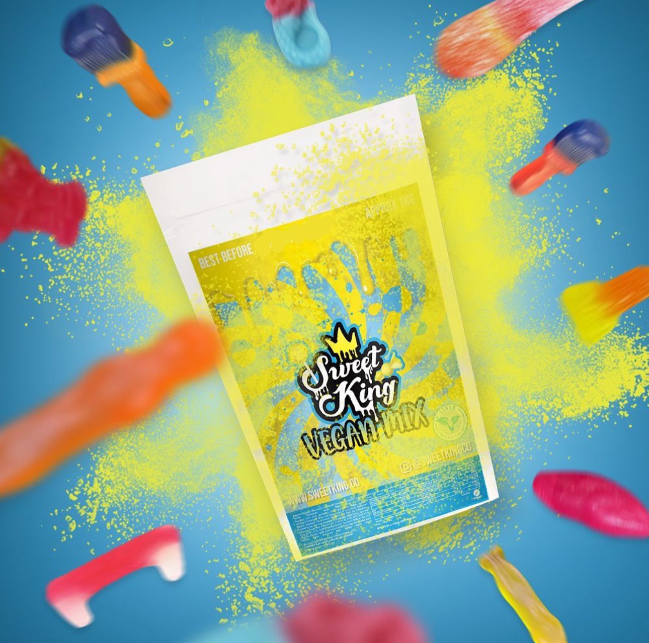 SWEET KING Vegan Pic 'n' Mix Candy 800gr Bag – Sweet King Co